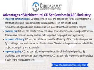 Premium quality Architectural CD Set Services | Chudasama Outsourcing | PPT