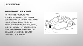 air supported system construction building .pptx