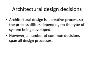 Architectural design1 | PPT