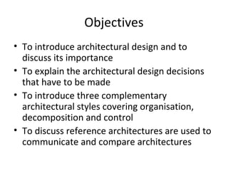 Architectural design1 | PPT
