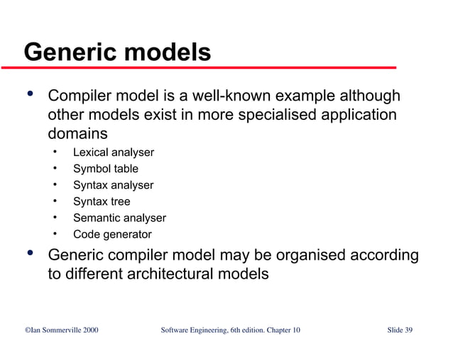 software Architectural Design software engineering | PPT