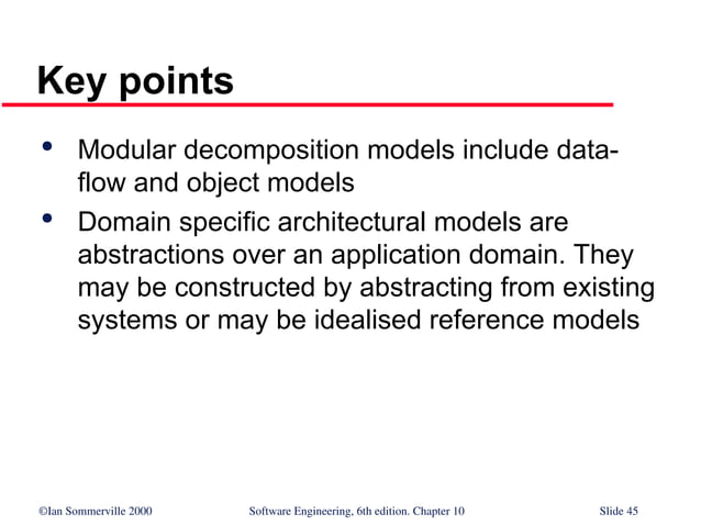 software Architectural Design software engineering | PPT