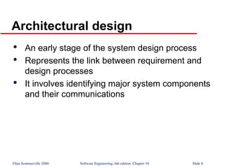 software Architectural Design software engineering | PPT