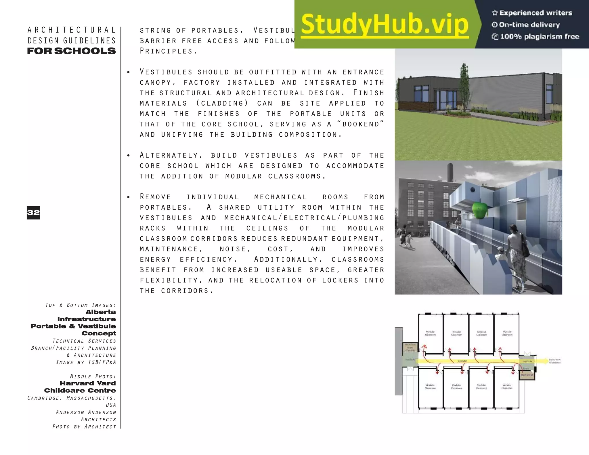 ARCHITECTURAL DESIGN GUIDELINES FOR SCHOOLS TECHNICAL SERVICES BRANCH ...