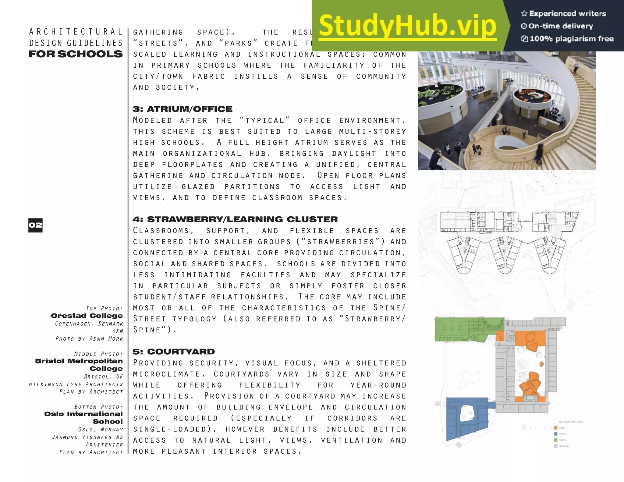ARCHITECTURAL DESIGN GUIDELINES FOR SCHOOLS TECHNICAL SERVICES BRANCH ...