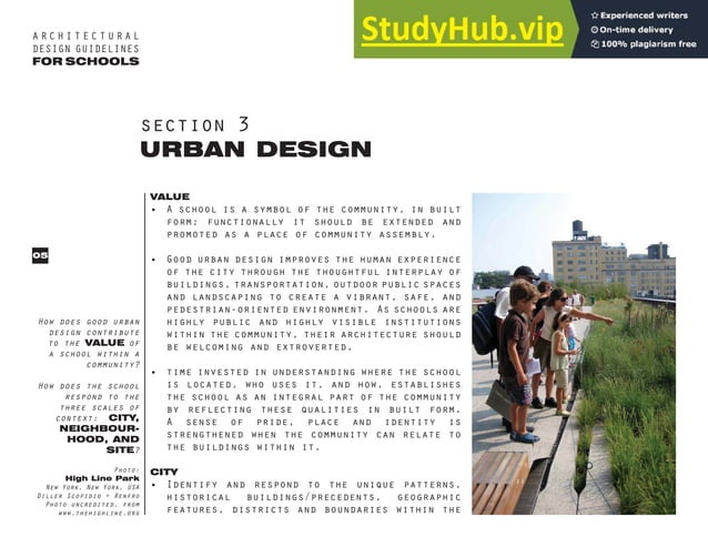 ARCHITECTURAL DESIGN GUIDELINES FOR SCHOOLS TECHNICAL SERVICES BRANCH Facility Planning ...