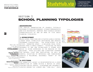 ARCHITECTURAL DESIGN GUIDELINES FOR SCHOOLS TECHNICAL SERVICES BRANCH ...