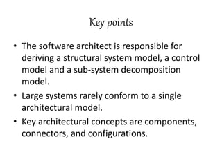 Architectural design of software | PPTX