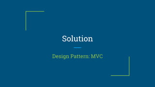 Architectural Design Pattern: Android | PPTX