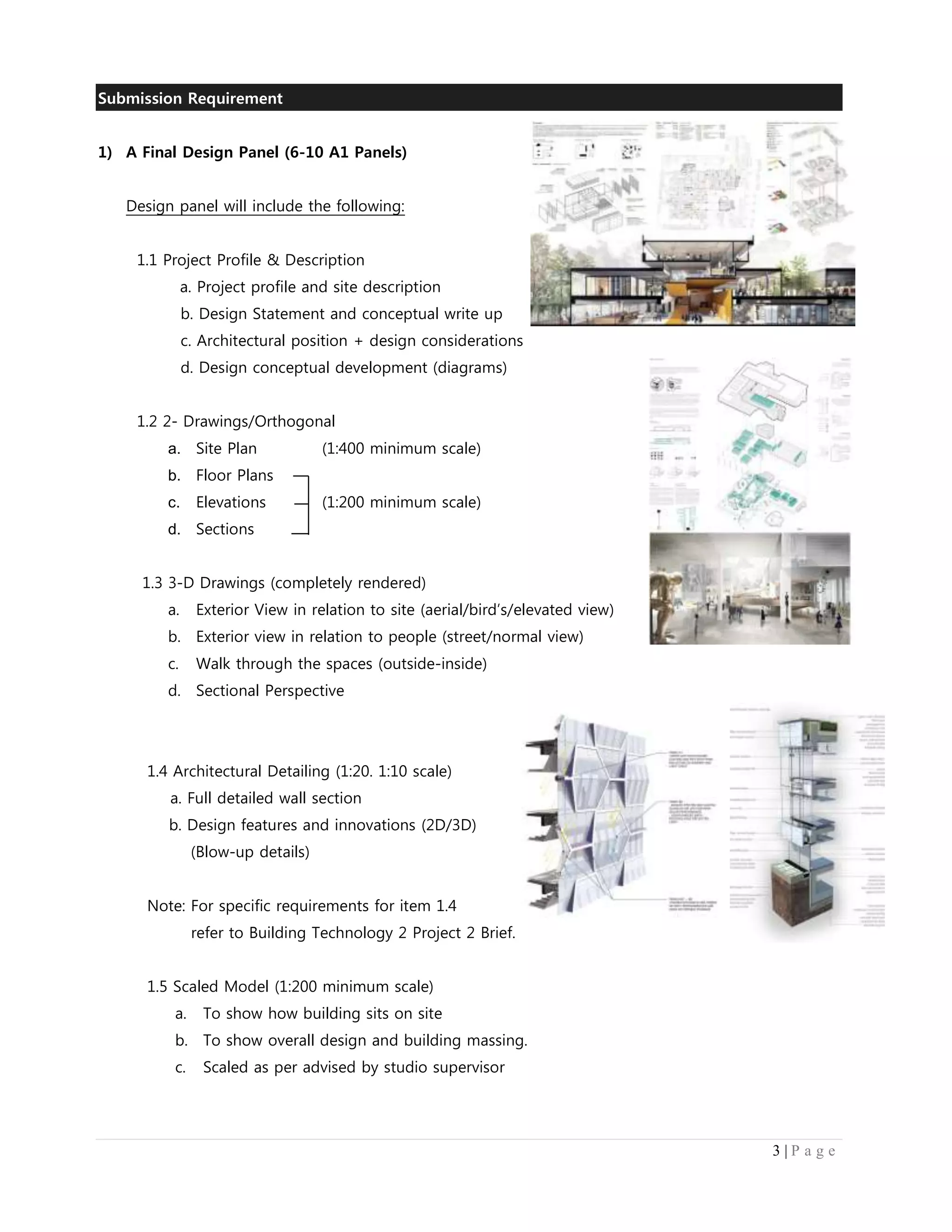 SEM 6 : STUDIO PROJECT 1C | PDF