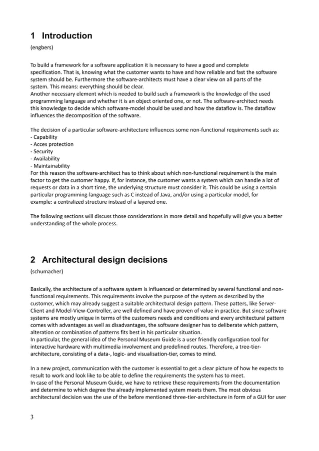 Architectural Design Report G4 | PDF | Databases | Computer Software ...