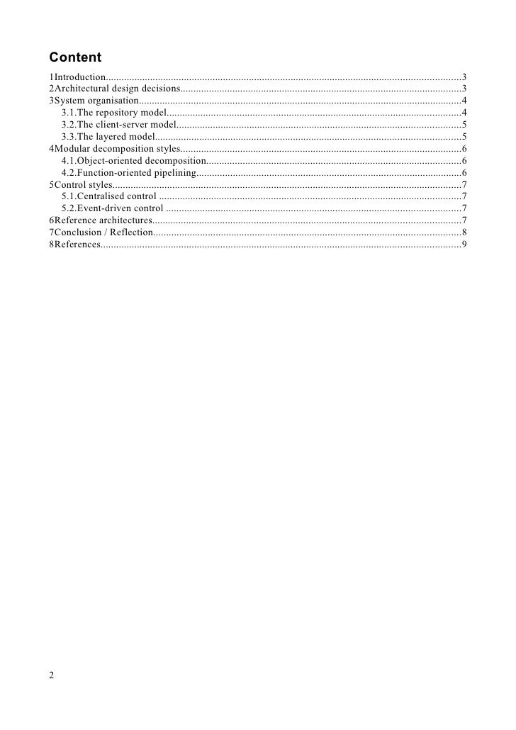 Architectural Design Report G4