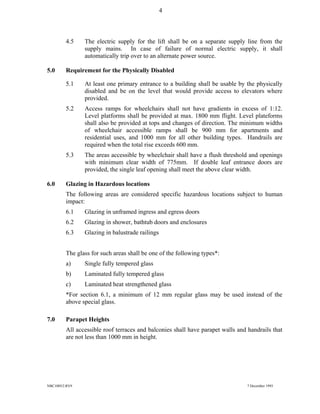 Architectural design requirements | PDF