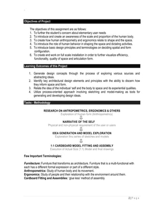 Architectural design studio 1 project 2 brief march2016 | PDF