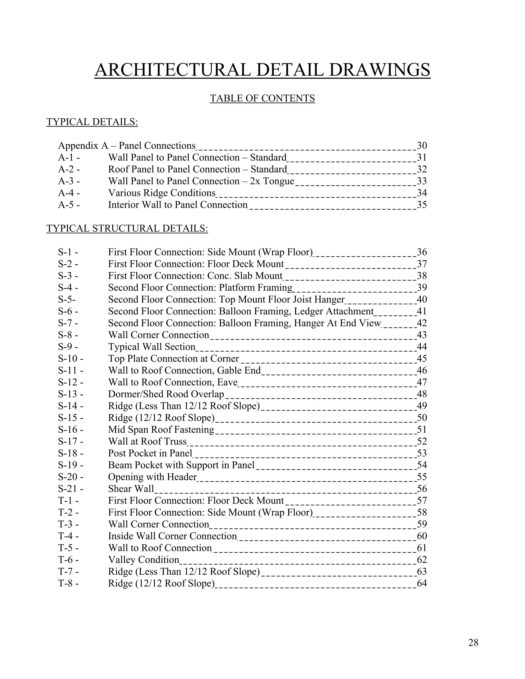 Architectural details | PDF