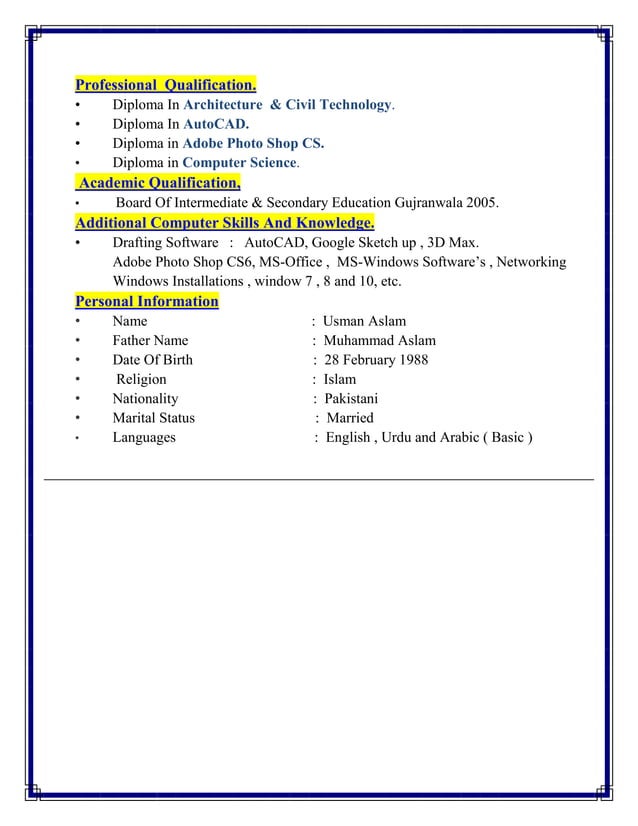 Architectural draughtsman | PDF | Civil Engineering Industry | Industries