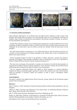 Architectural elements in islamic ornamentation | PDF