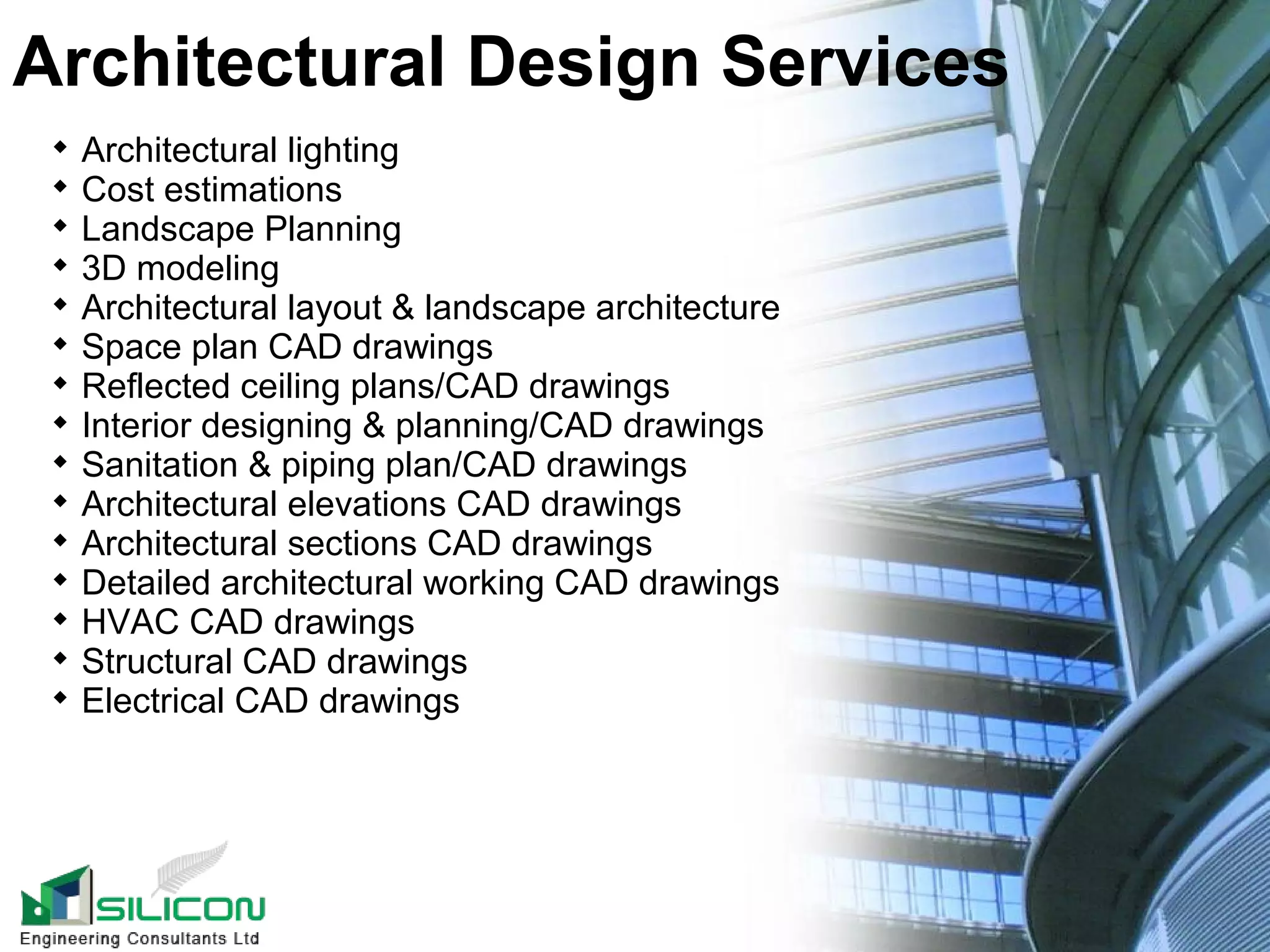 Architectural engineering services - | PPT