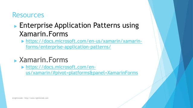 Architectural Guidance for Building Mobile Apps Using Xamarin.Forms | PPT