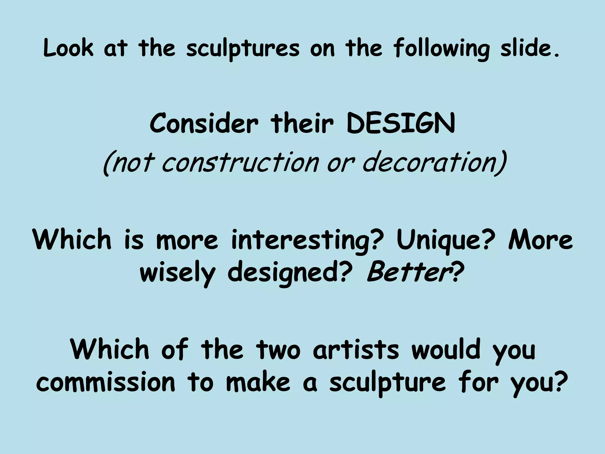 Architectural Letter Sculpture | PPT