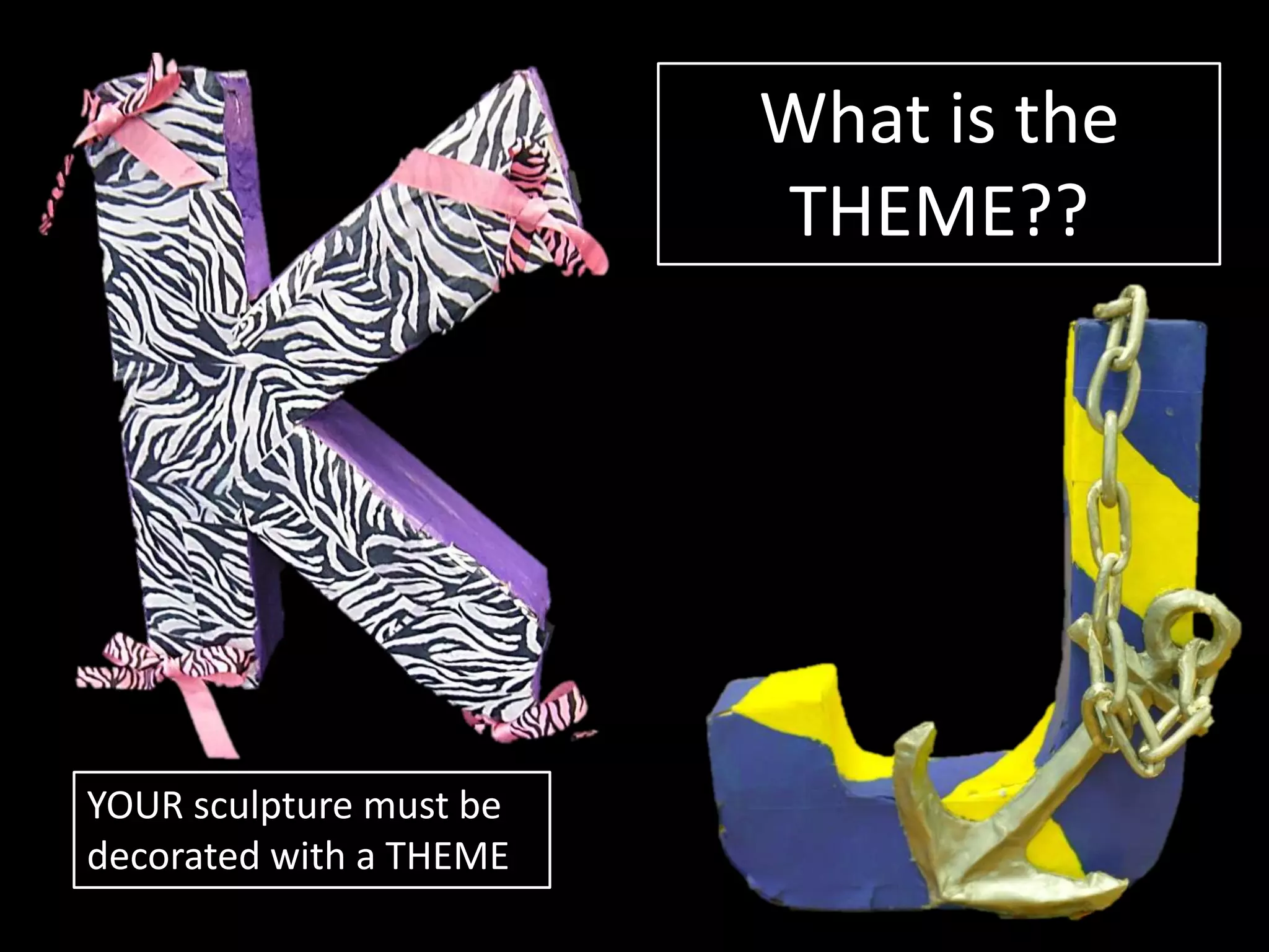 Architectural Letter Sculpture | PPT