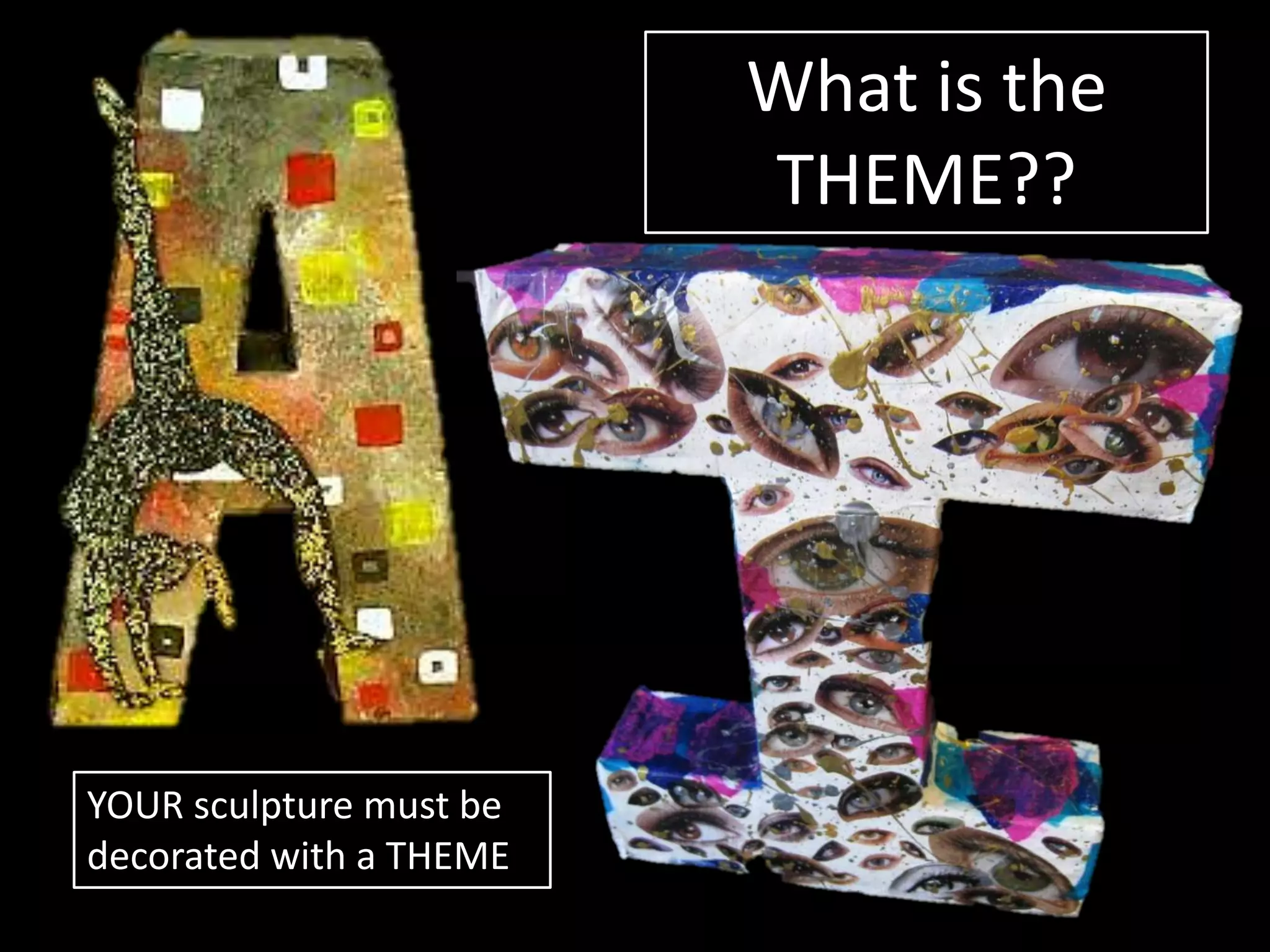 Architectural Letter Sculpture | PPT