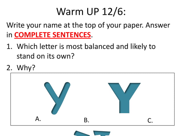 Architectural Letter Sculpture | PPT