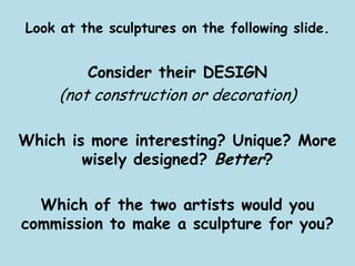 Architectural Letter Sculpture | PPTX