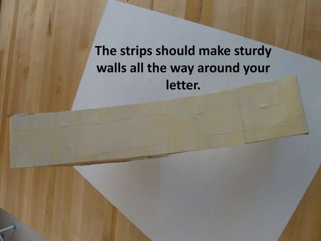 Architectural Letter Sculpture | PPT