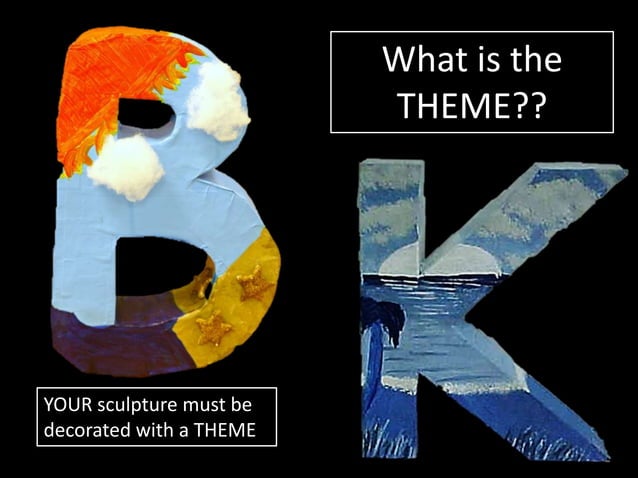 Architectural Letter Sculpture | PPT