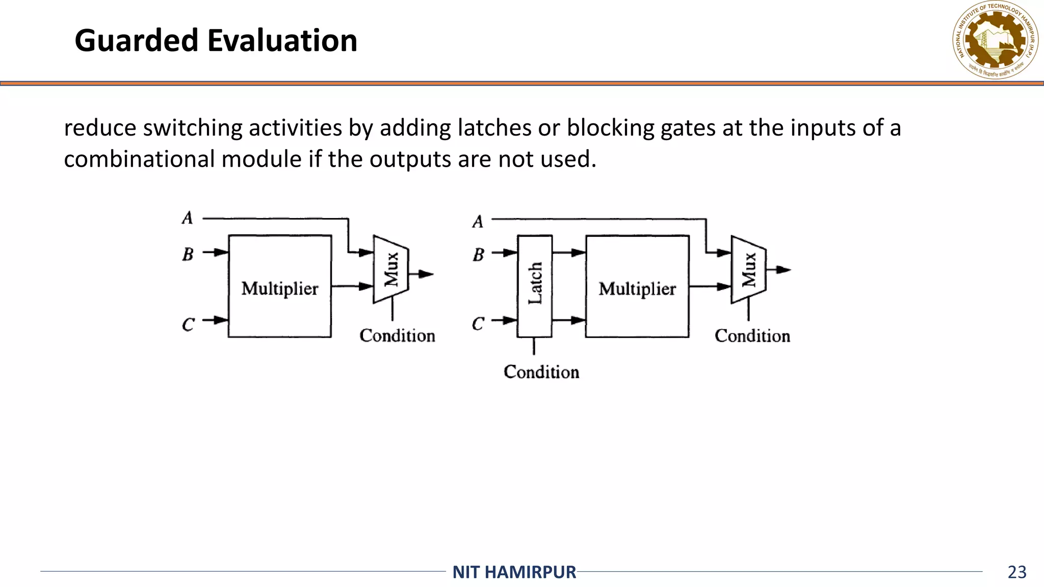 Architectural Level Techniques | PDF