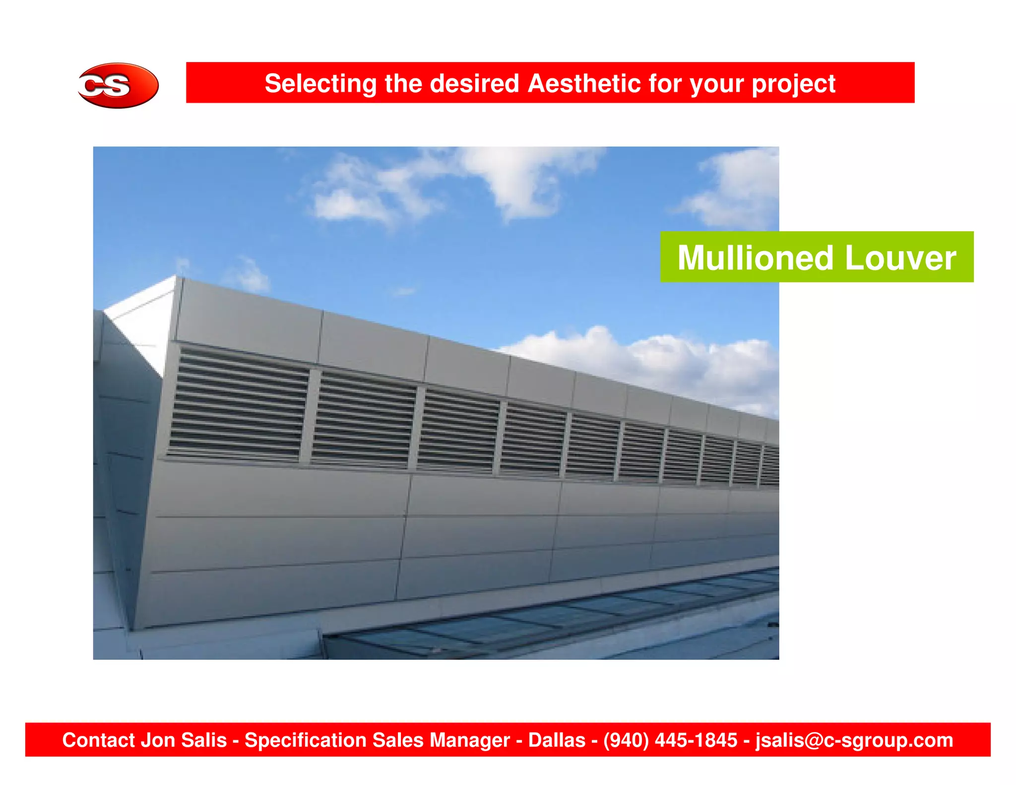 Architectural Louver Aesthetics | PDF