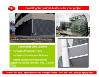 Architectural Louver Aesthetics | PDF | Sales | Business