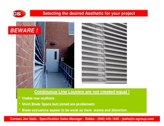 Architectural Louver Aesthetics | PDF