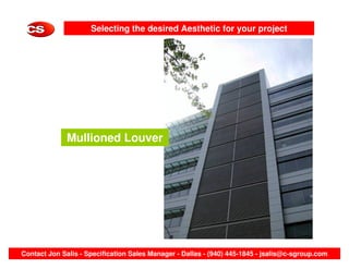 Architectural Louver Aesthetics | PDF | Sales | Business
