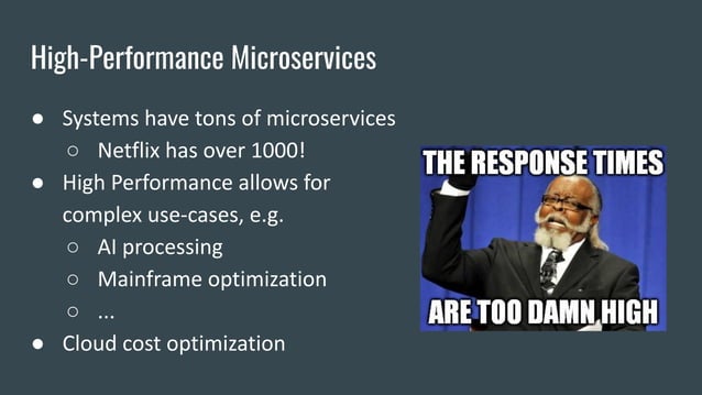 Architectural Patterns For High Performance Microservices In Kubernetes