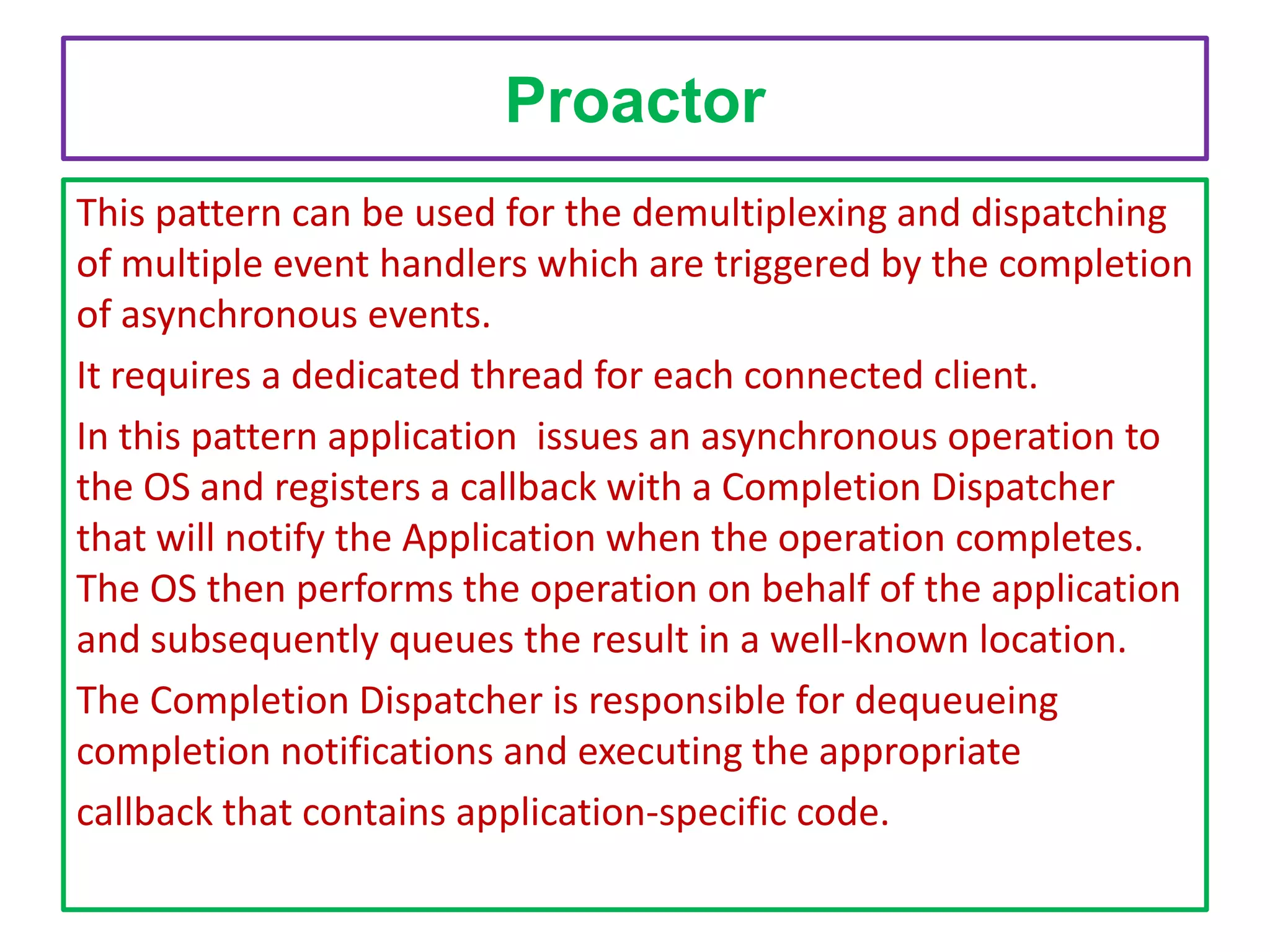Architectural Patterns - Interactive and Event Handling Patterns | PPTX ...