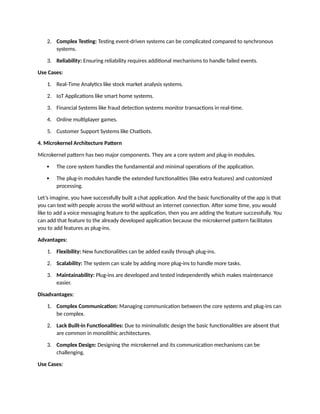 software architecture and design _Architectural Pattern vs design ...