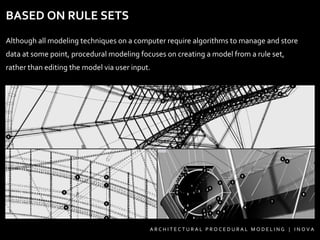 Architectural Procedural Modeling | PPT