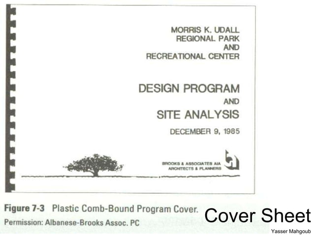 Architectural Professional Practice - Programming الممارسة المهنية ...