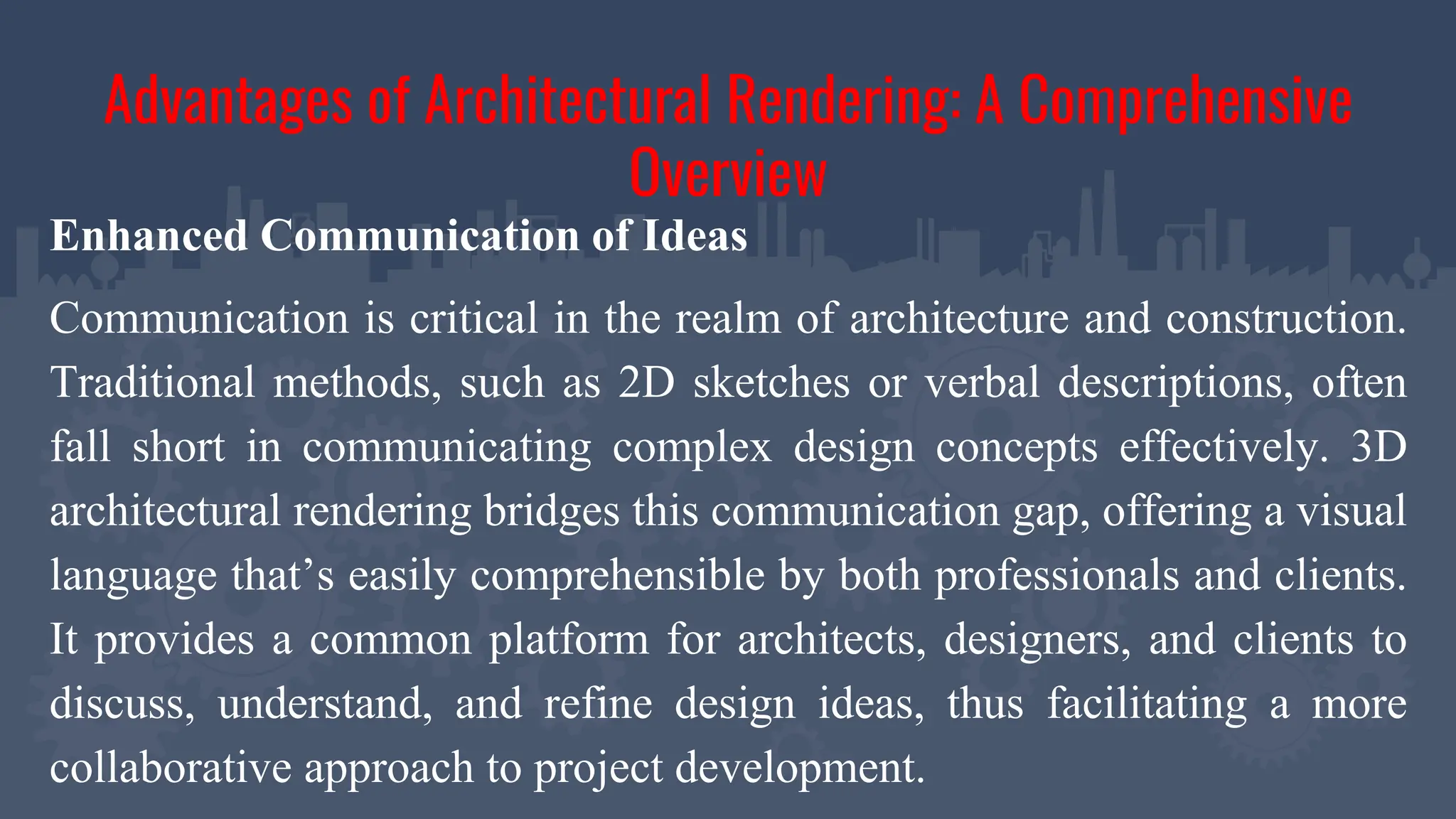 Architectural Rendering_ Unleashing A Multitude of Advantages.pptx