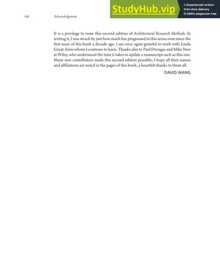 Architecturalresearchmethods-Groat Wang | PDF