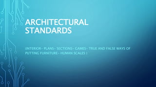 Architectural standards | PPTX