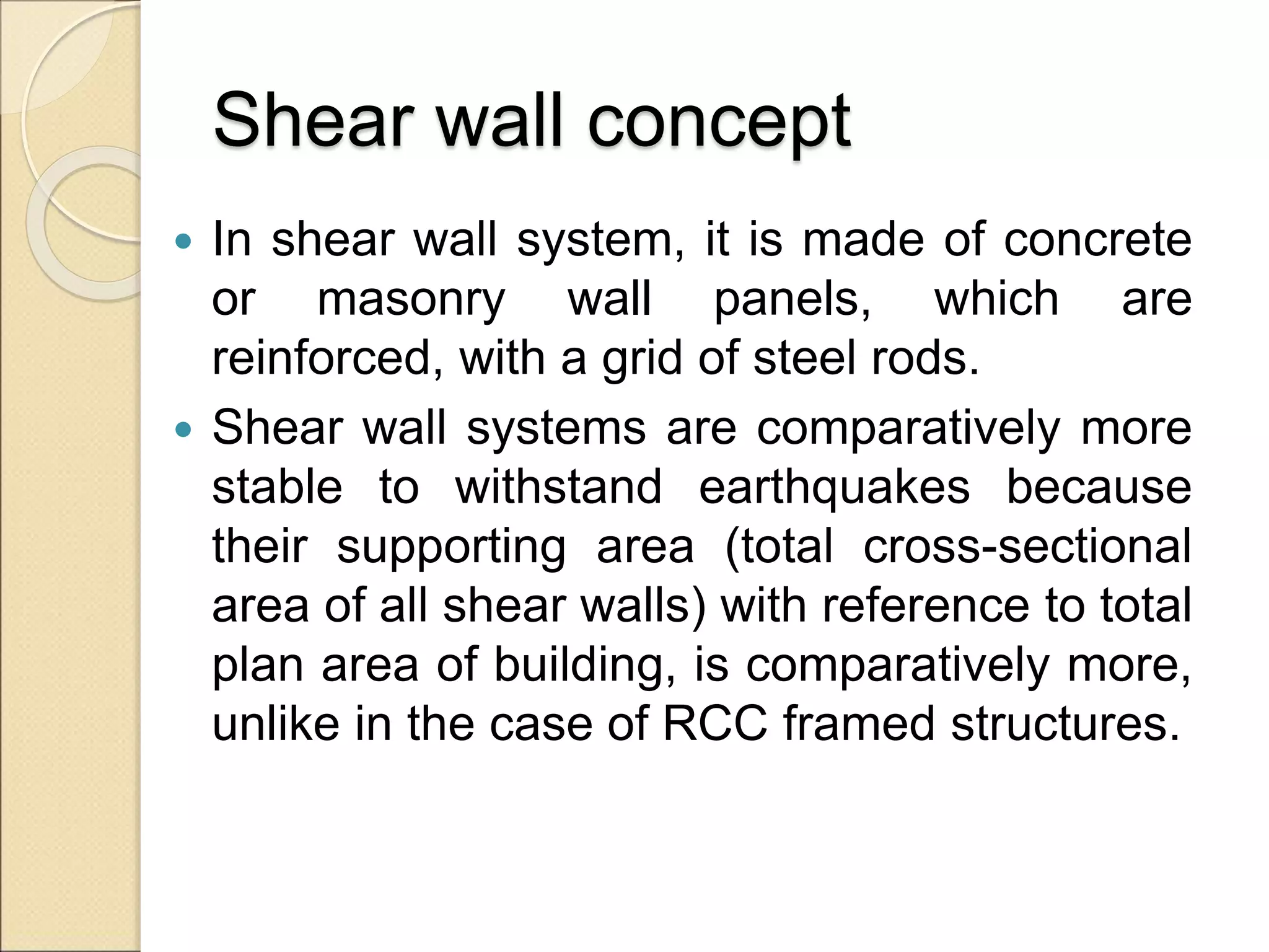 Architectural structures shear-wall.ppt | Civil Engineering Industry ...