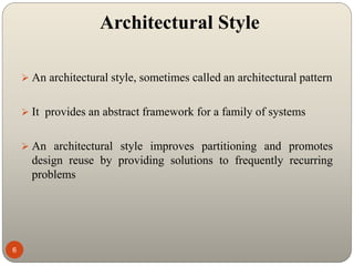 Architectural styles and patterns | PPTX