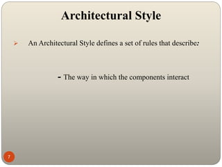 Architectural styles and patterns | PPTX