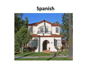 Architectural styles power point | PPTX