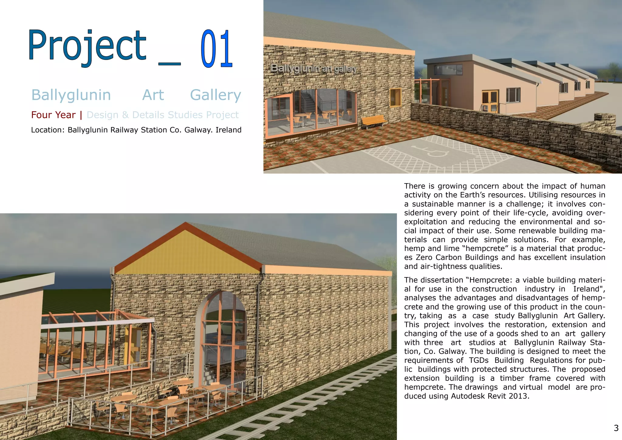 Architectural technologist & cad technician portfolio | PDF