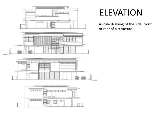Elevation Architecture Scale