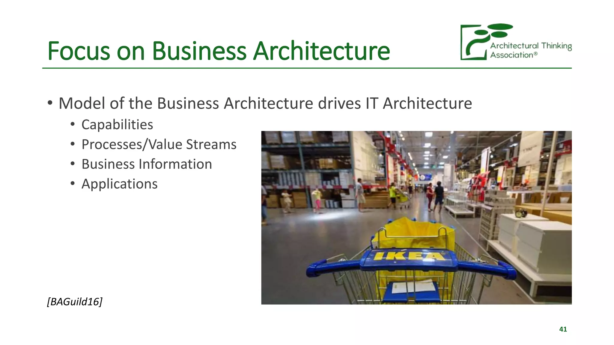 Architectural thinking - the Sucess Factor of Scaled Agile | PPTX